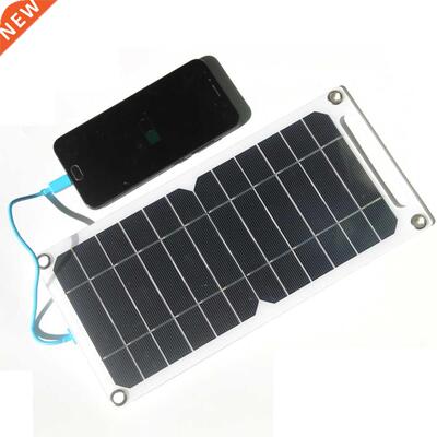 USB Solar Panel Outdoor 6W 5V Portable Solar Charger Climbin