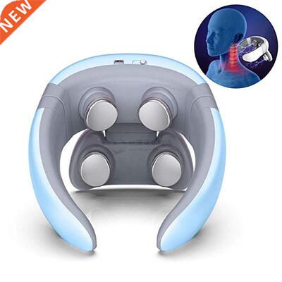 ntellgent Cervcal Column Massager 4-Head Neck Protecton