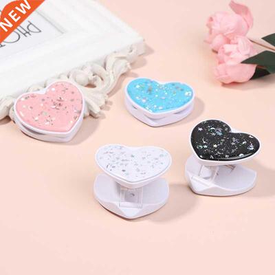 Foldng Gltter Moble Phone Holder Grp Stand Unversal Hea