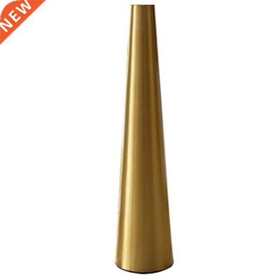 Gold Metal Vase Small Flower Vase Cone Vases for Wedding Tab