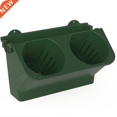 AMKOY Self Watering Flower Pot Stackable Wall Planter Garden