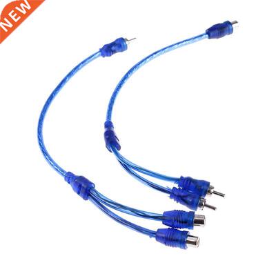 Car Audio Cable 1 Male To 2 Female/ 1 Female RCA 2 Male Adap