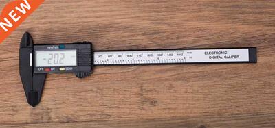 150mm 6 inch LCD Digital Vernier Caliper Carbon Fiber Compos