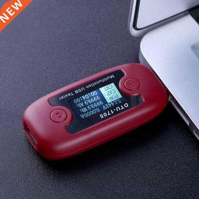 DC 4-30V 0-5 Chrge Type-C USB LCD Tester Voltmeter mmete
