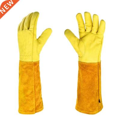Rose Pruning Gloves 适用于 Men and Women Long Thorn Proof Ga