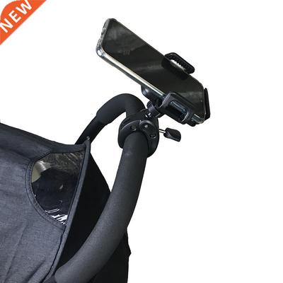 Baby Stroller Cell Phone Holder 360 Degree Rotate Unversal
