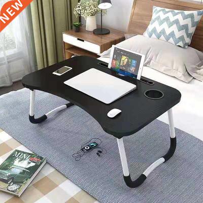 Portable folding Desk Holder Bed Table Desk Wooden Foldable