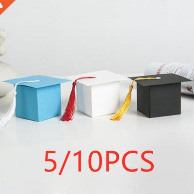 5/10pcs Doctor Hat Cap Candy Box Gift Packaging Box for Grad