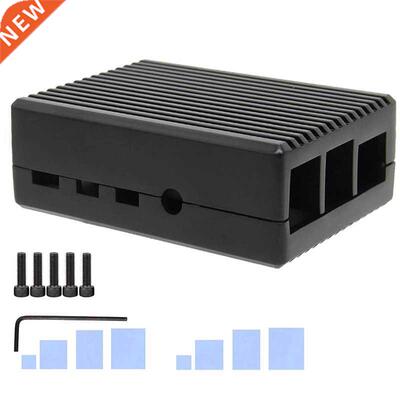 For Raspberry Pi 4 Aluminium Case, Duty Aluminum Passive Coo