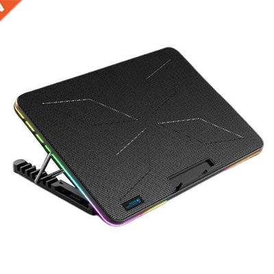 Coolcold RGB Gaming Laptop Cooler 12-17 Inch Six Fan Cooling