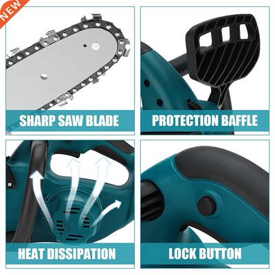 10 Inch Brushless Cordless Chainsaw Electric Saw Bracket Woo
