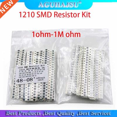 1210 SMD Resistor Kit Assorted Kit 1ohm-1M ohm 5% 33values