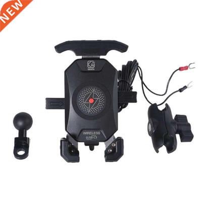 Portable 360 Rotation Wireless Phone Mount Charger for Smart