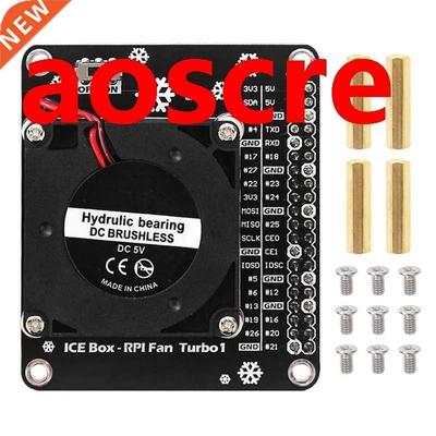 Turbo Fan ICE Cooling Expansion Board with LED Light for Ras