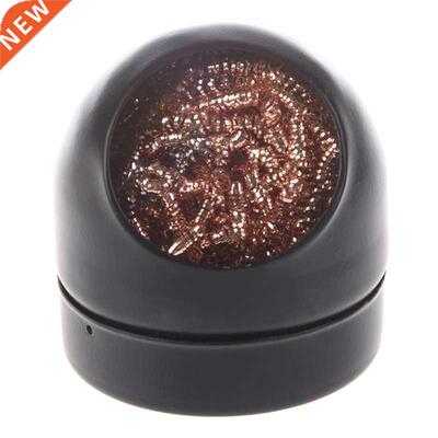 Soldering Iron Tip Cleaning Wire Nozzle Cleaner Ball w Stora