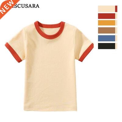 100% Cotton Small Children Ser Short Sve T shirt Boys