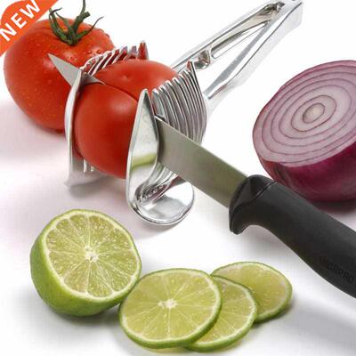 Stainless Steel Potato Slicer Tomato Cutter Tool Shreadders