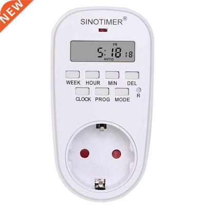 EU UK US BR Plug Digital Weekly Programmable Electrical Wall