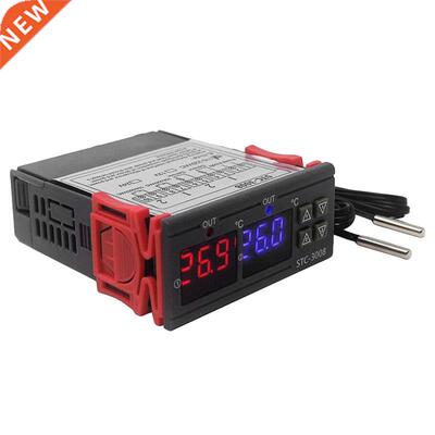 STC-3008 Dual Digital Temperature Controller Two Relay Outpu
