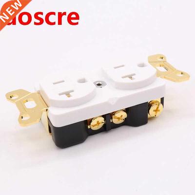 pieces Beryllium copper Gold plated AC 20A Power Receptacle