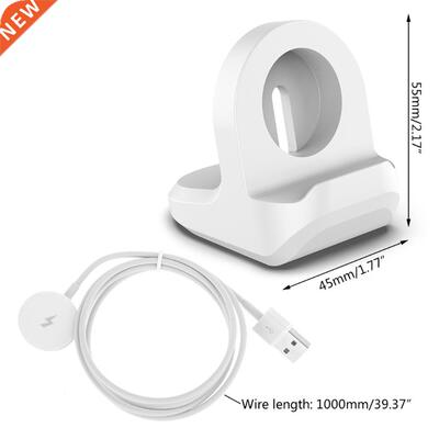 Portable Wireless Charging Base Stand Dock Smart Watch Charg