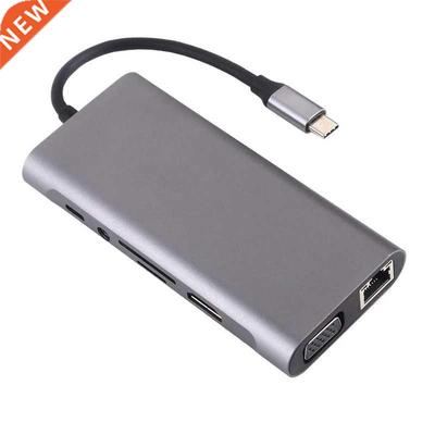 USB HUB Docking Station Type C Adapter USB 3.0 4K HDMI-compa