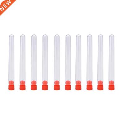 10 pcs/set Plastic Test Tube With Cork 12x100mm Clear Weddin