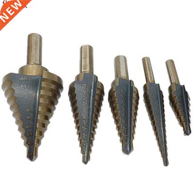 Foret HSS titane enduit étape perceuse bois ensemble