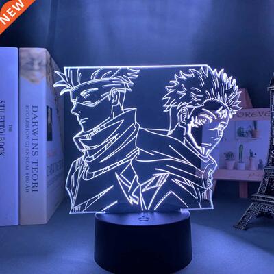 Anime Lamp Satoru Gojo Jujutsu Kaisen Led Night Light Yuji