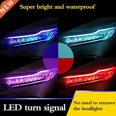 2X Newest Start-Scan LED Cars DRL Daytime Running Lights Aut