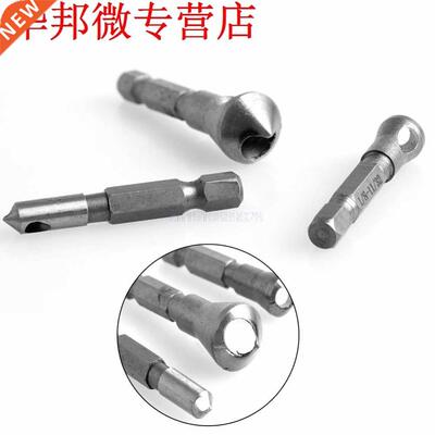Pcs/Set Woodworking Countersink Deburring Drill Bit Hex Sha