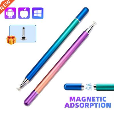 2 in 1 Gradient Color Magnetic Touch Screen Capacitive Pen B