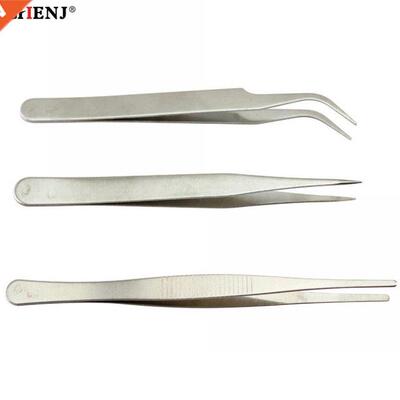 Kit 3 Professional Security Antistatic Tweezers High Quality
