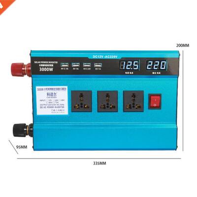 Solar Power nverter 10000W DC 12V/24V/48V to 220V Sne Wave