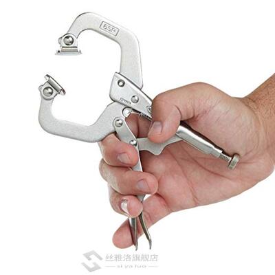 C Clp weld Woodwork Fix Plier Pincer Tong Steel Hand tool