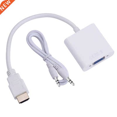 Adapter HDMI to VGA Video cable Converter Up to 1080P from A
