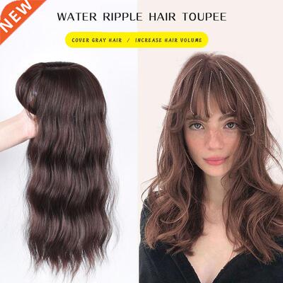WEILAI Topper Top Toupee Hairpiece 3 Clip In One Piece Hair