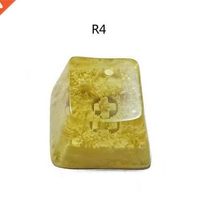 Rendering Handmade Customized OEM R4 Profile Resin Keycap fo