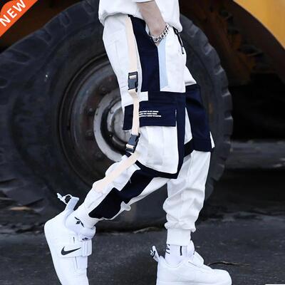 New Setwear Men's Multi Pockets Cargo Harem Pants Hip Ho