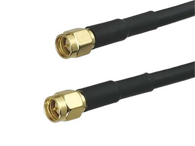 1Pcs RG58 SMA Male plug to SMA Male plug Connector RF Coaxia