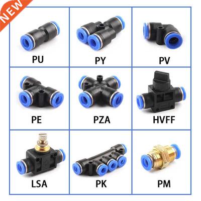 PU PY PK Pneumatic Fitting Tube Connector Fittings Air Quick