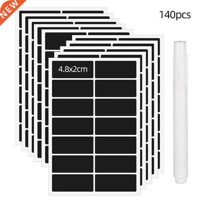 140pcs Removable Jar Labels Stickers Spice Stickers Organize