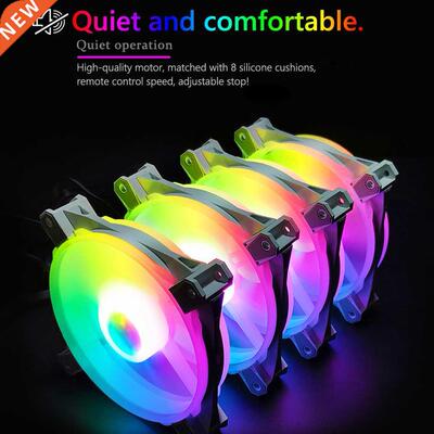 Coolmoon 120mm 5V ARGB Coolng Fan PWM 6PN Mute PC Computer