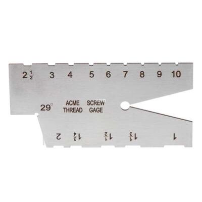 29 degree Acme Screw Thread Gauge Gage Grinding Stainless St