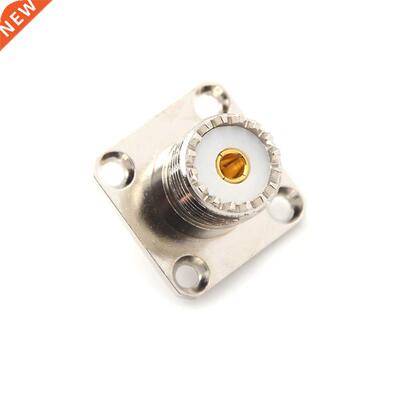 5PCS/lot UHF Female SO239 Panel Chassis Mount Flange Deck Mo