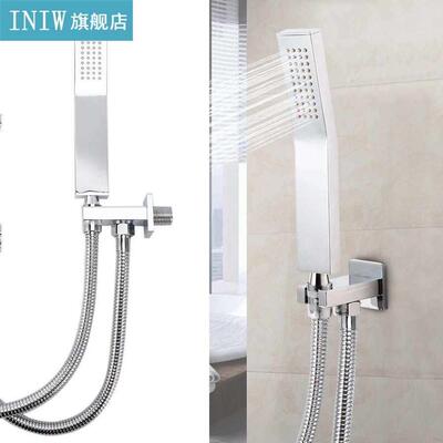 G1/2 Inch athroom Shower Head Kit Wall Mount Copper Handhel