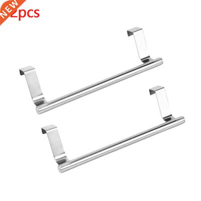 2pcs Towel Hanger Bathroom Towel Holder Stand Stainless Stee
