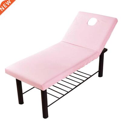 *Massage Bed Cover Table Dustproof Soft Elastic epart Hole S