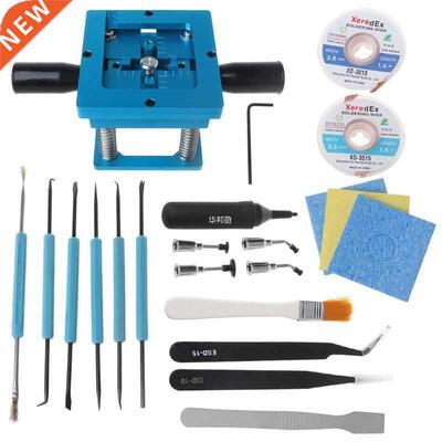 Blue BGA Reballing Kit Planting Station with Hand Shank Alle