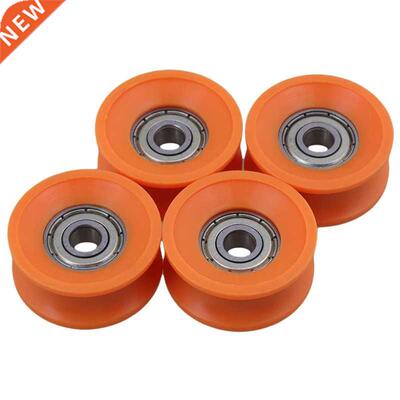 4Pcs 6X30X13mm Plastic Coated Sealed Bearings Steel 606ZZ De
